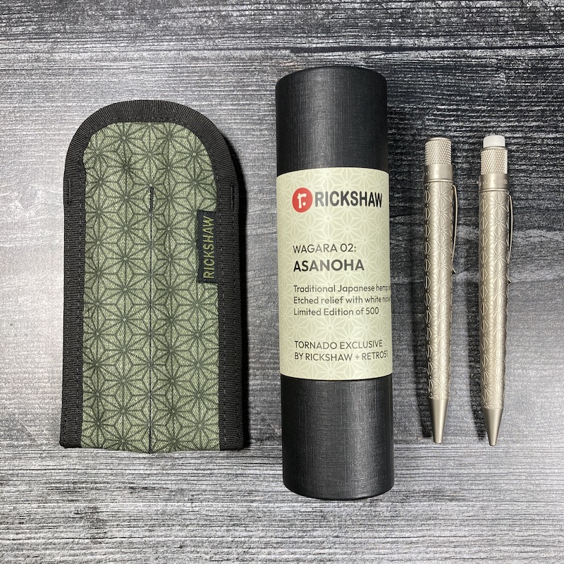 Asanoha Pen-Pencil Set