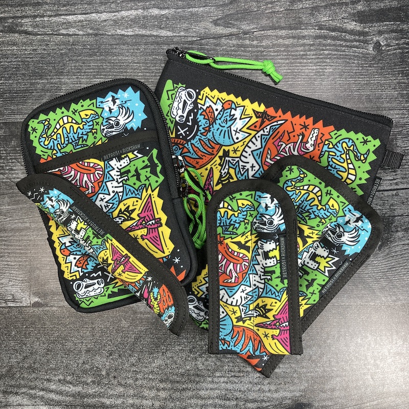 Zipper pouch - Dino Smash