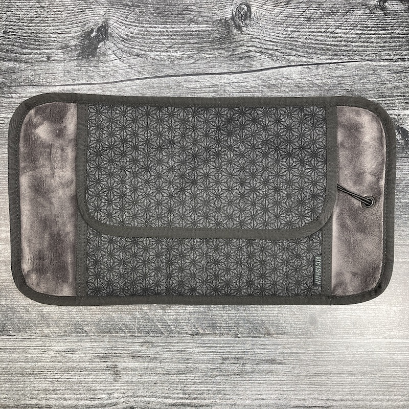 6-Pen Deluxe Pen Roll - Asanoha Performance Denim