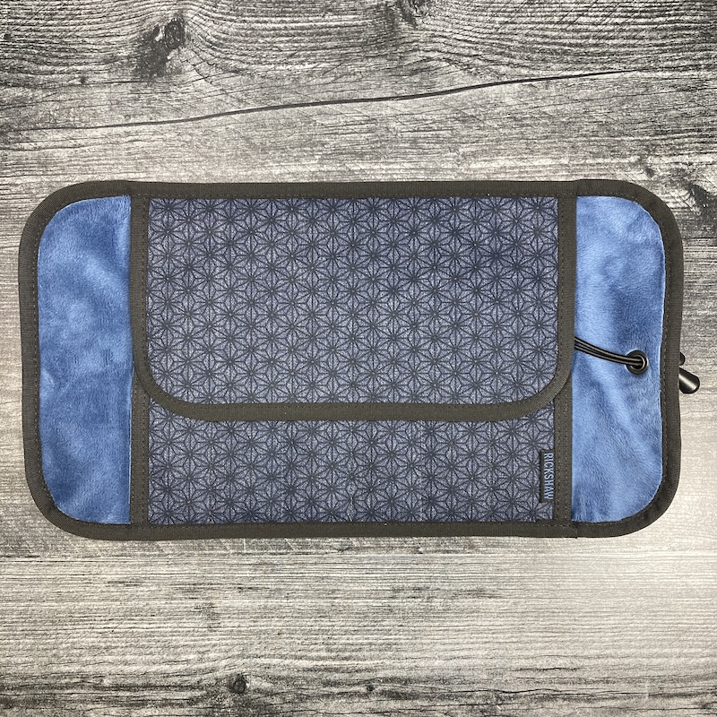 6-Pen Deluxe Pen Roll - Asanoha Performance Denim