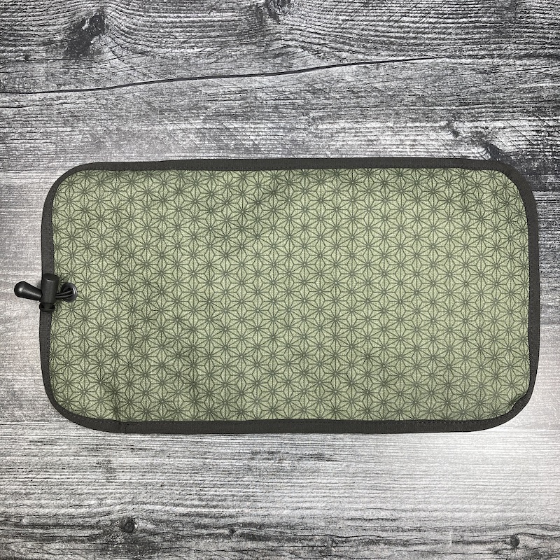 6-Pen Deluxe Pen Roll - Asanoha Performance Denim