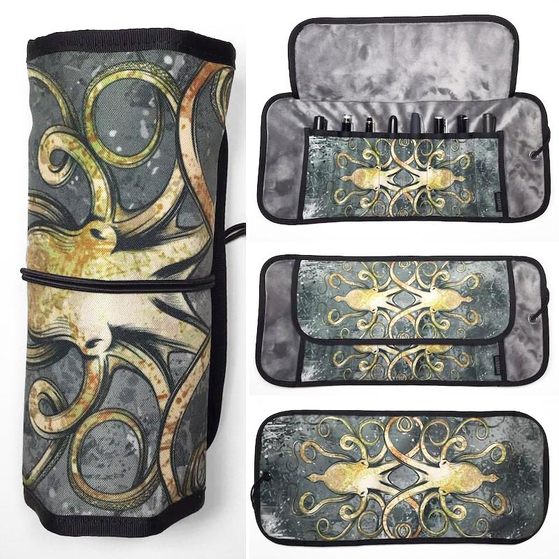Deluxe Pen Roll - Inktopus