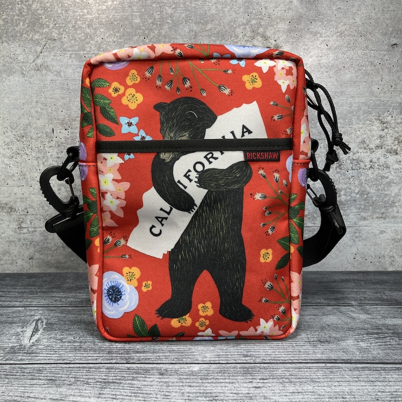 A5 Field Bag - 3Fish Red Bear