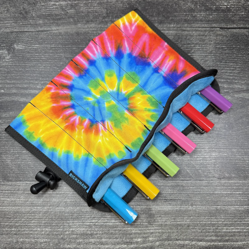 6-Pen Coozy Roll - Tie-Dye
