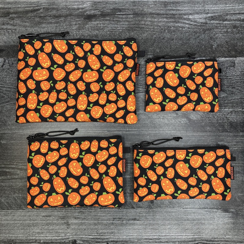 Zipper Pouch Bundle - Pumpkin Jumble