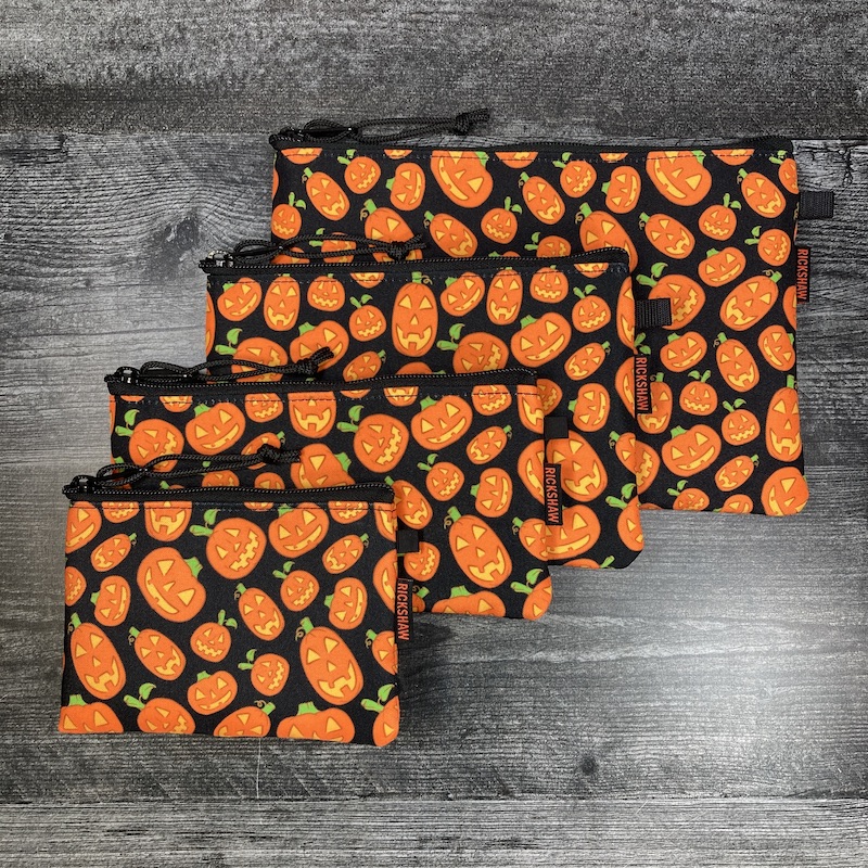 Zipper Pouch Bundle - Pumpkin Jumble