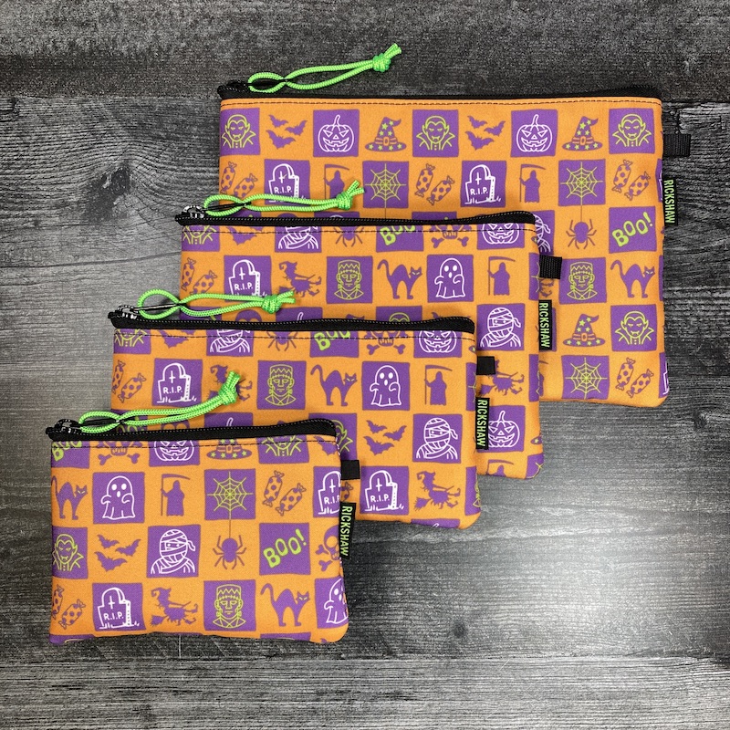 Zipper Pouch Bundle - Halloween Icons