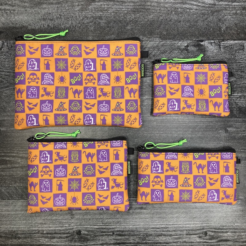 Zipper Pouch Bundle - Halloween Icons