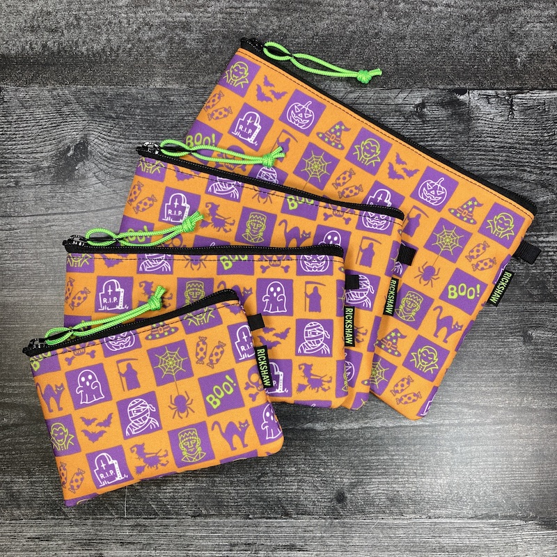 Halloween Icons Zipper Pouches