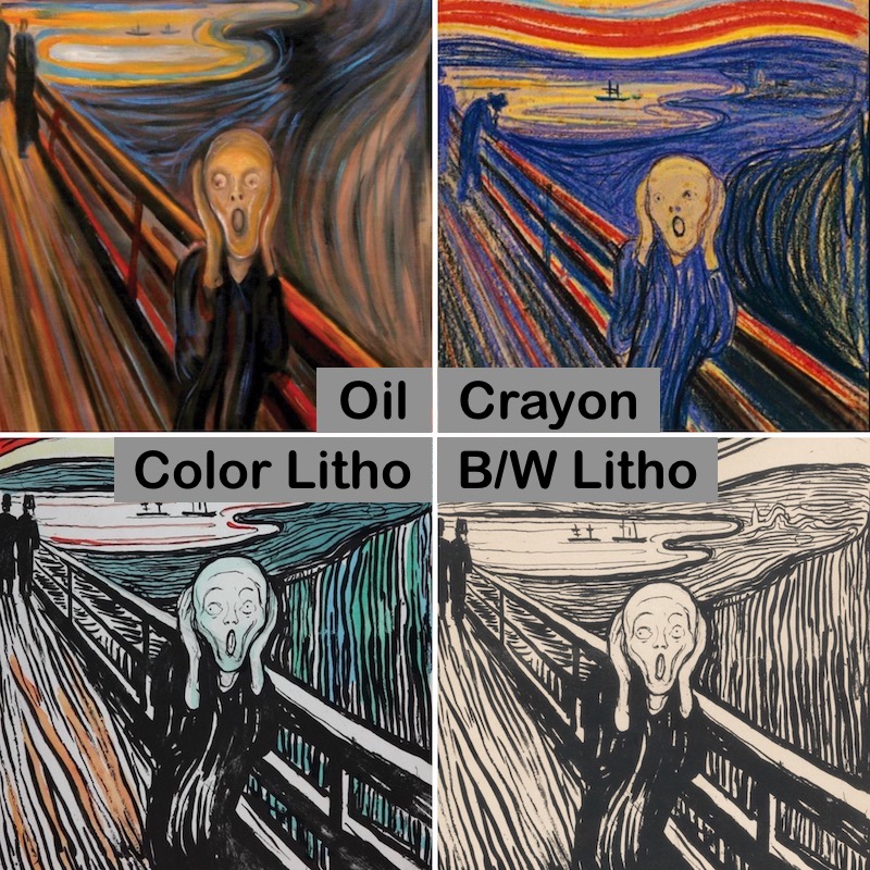 Scream Collection - Crayon