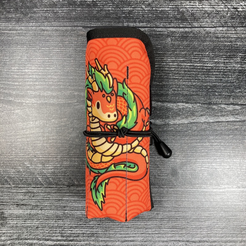 6-Pen Coozy Roll - Kawaii Dragon
