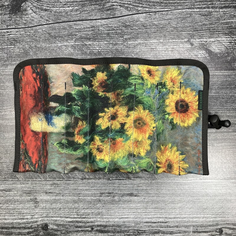 8-Pen Coozy Roll - Monet Sunflowers