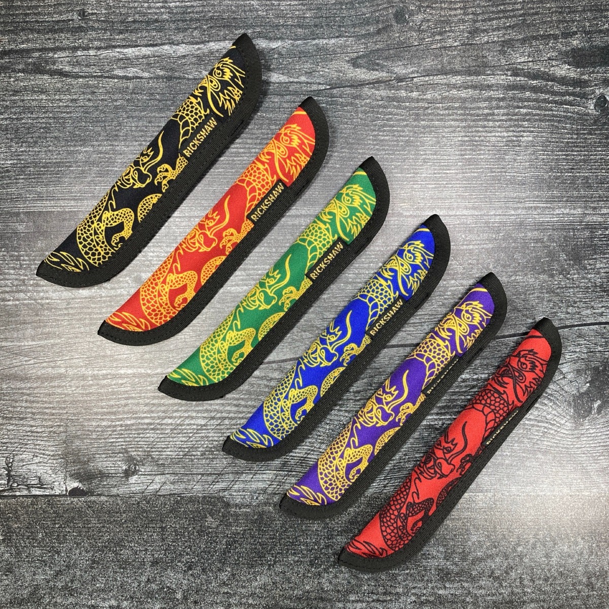 Single Pen Sleeve - Chinese Dragons