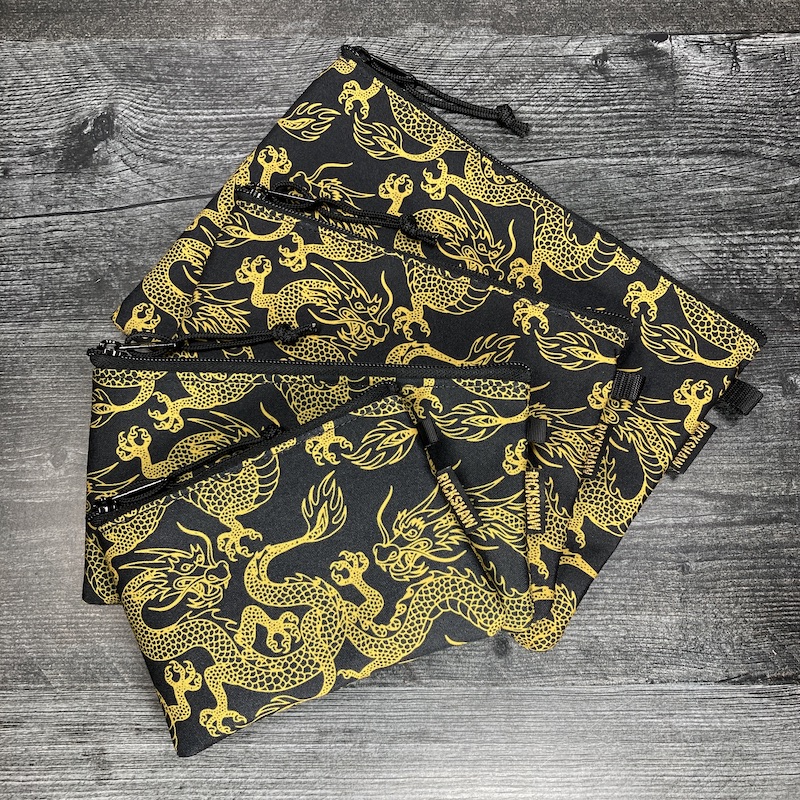 Zipper Pouch Bundle - Dragons