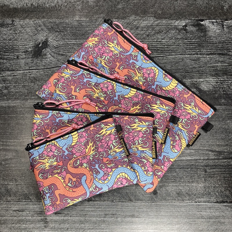 Zipper Pouch Bundle - Dragons