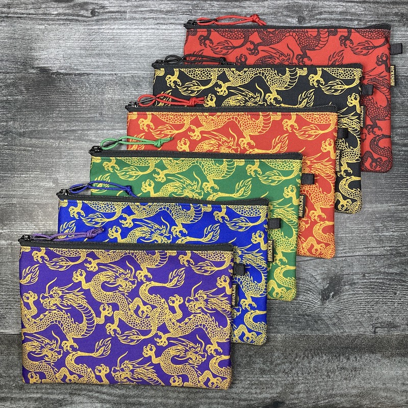 Dragons Zipper Pouches