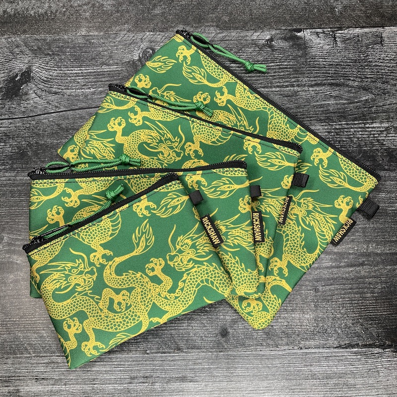Zipper Pouch Bundle - Dragons