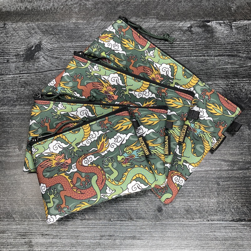 Zipper Pouch Bundle - Dragons