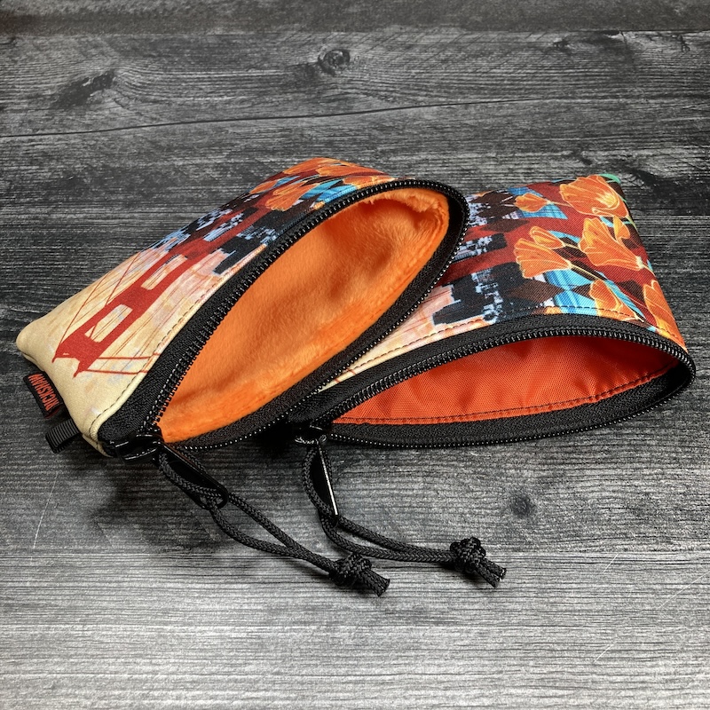 Zipper Pouch Bundle - Hilary Williams Golden Gate Bridge