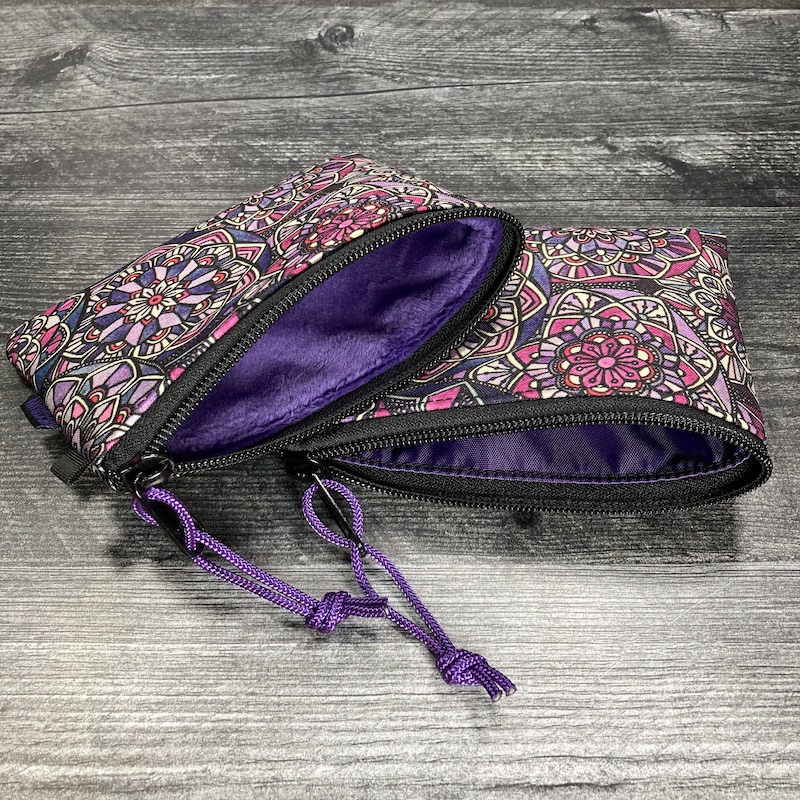 Invictus Zipper Pouches