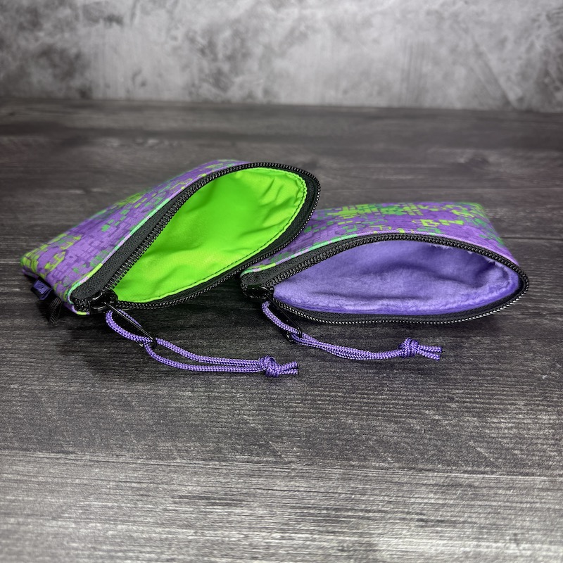 Zipper Pouches - Matrix Wisteria