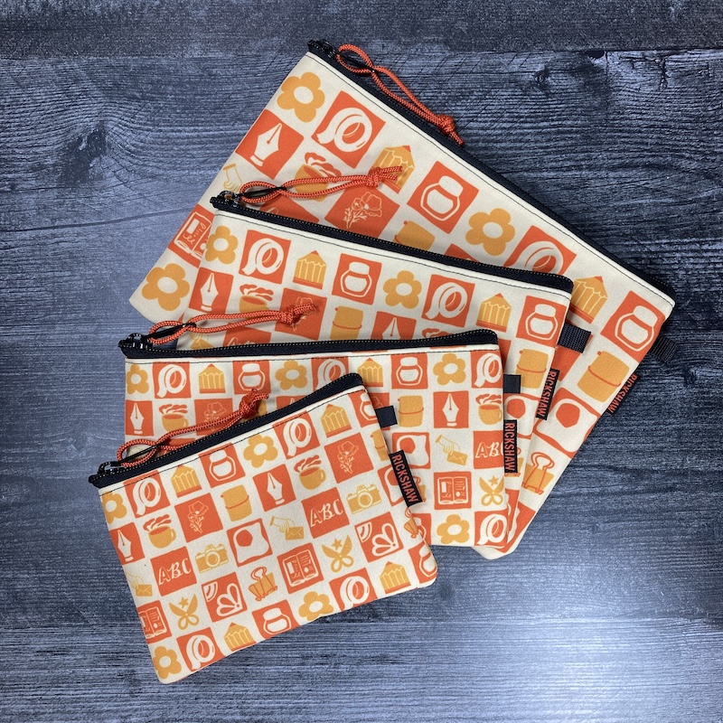 Zipper Pouch Bundle - Stationery Icons