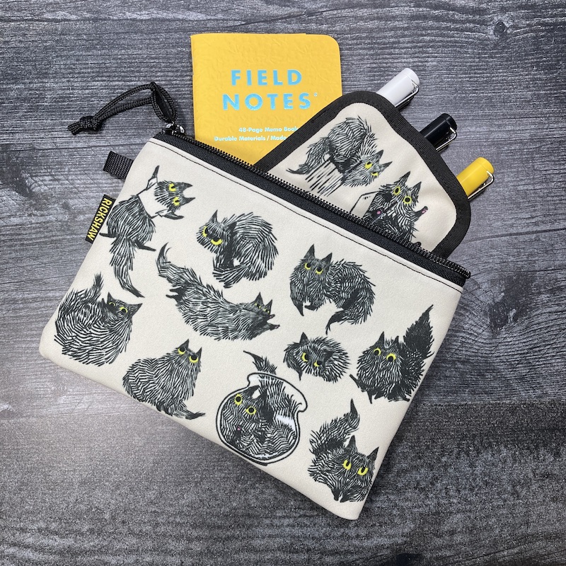 Zipper Pouch Bundle - Yuki Cat